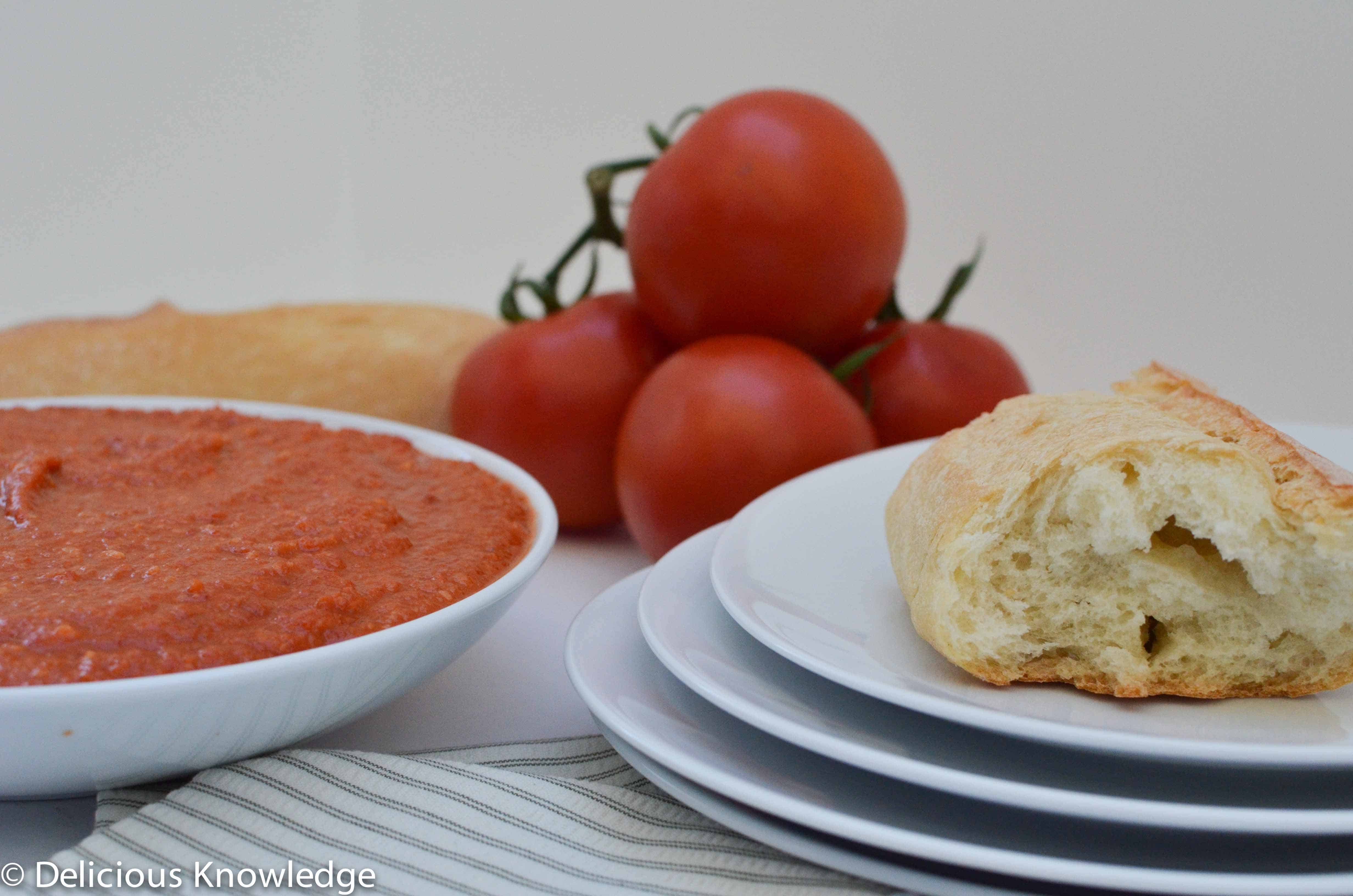 Vegan Potluck: Spanish Romesco Sauce - Delish Knowledge