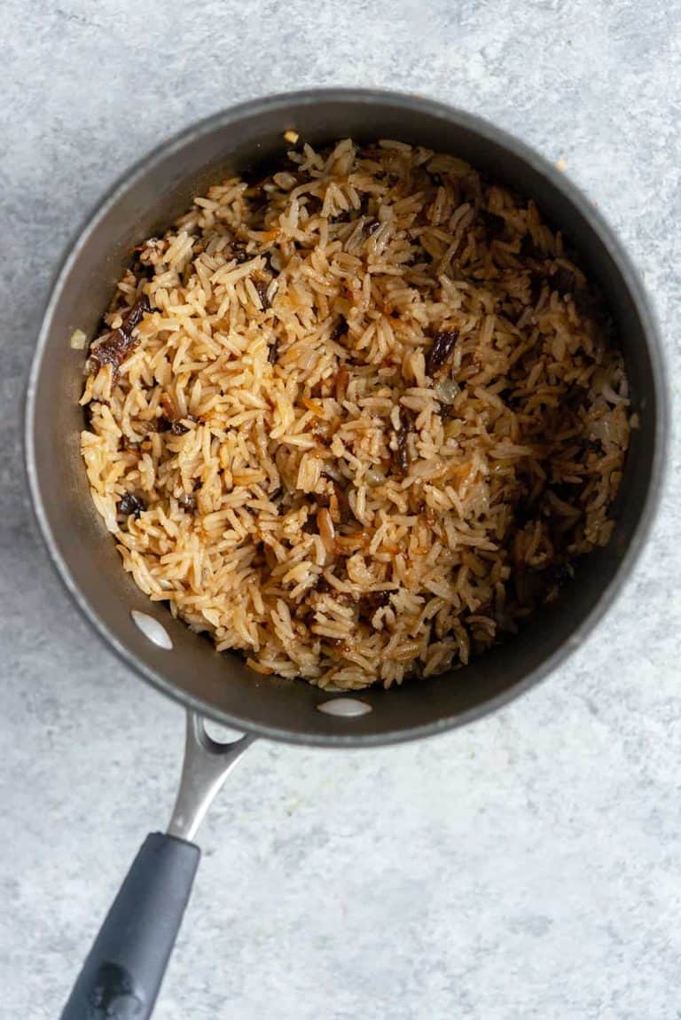 Prune and Nut Rice Pilaf - Delish Knowledge