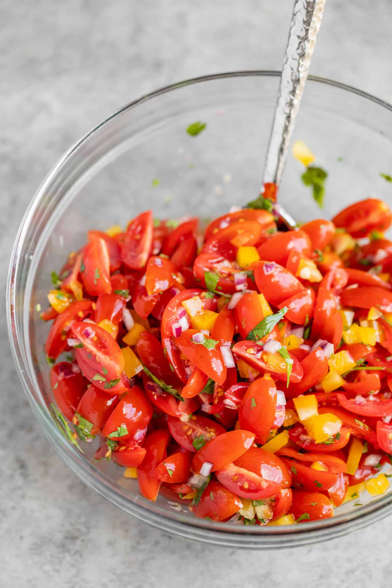 Cherry Tomato Salsa - Delish Knowledge