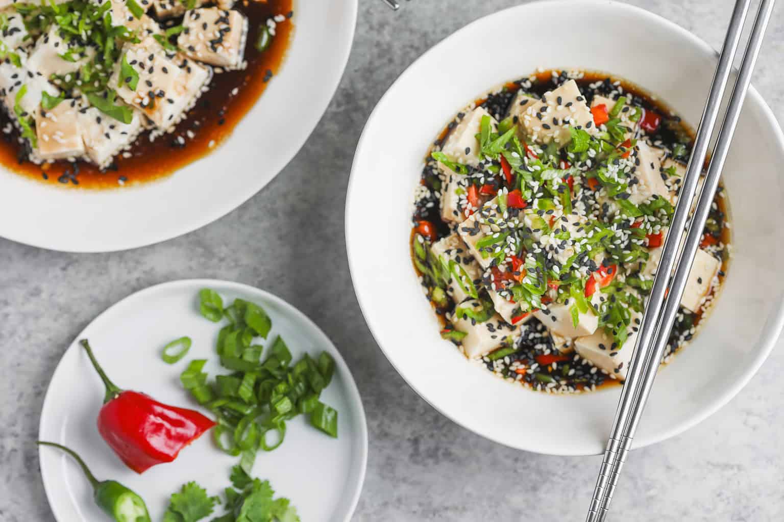 Japanese Cold Silken Tofu Recipe (Ready in 10 Minutes) - Delish Knowledge