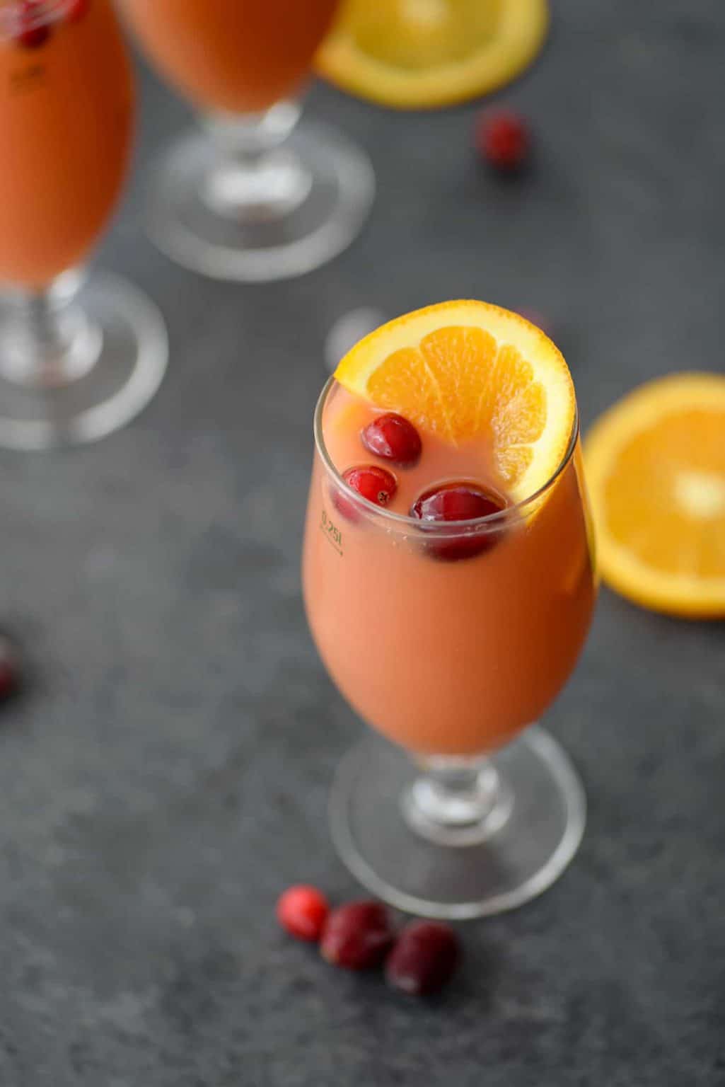 Cranberry Orange Beer Shandy - Delish Knowledge