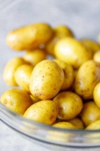 Crispy Buffalo Potatoes - Delish Knowledge