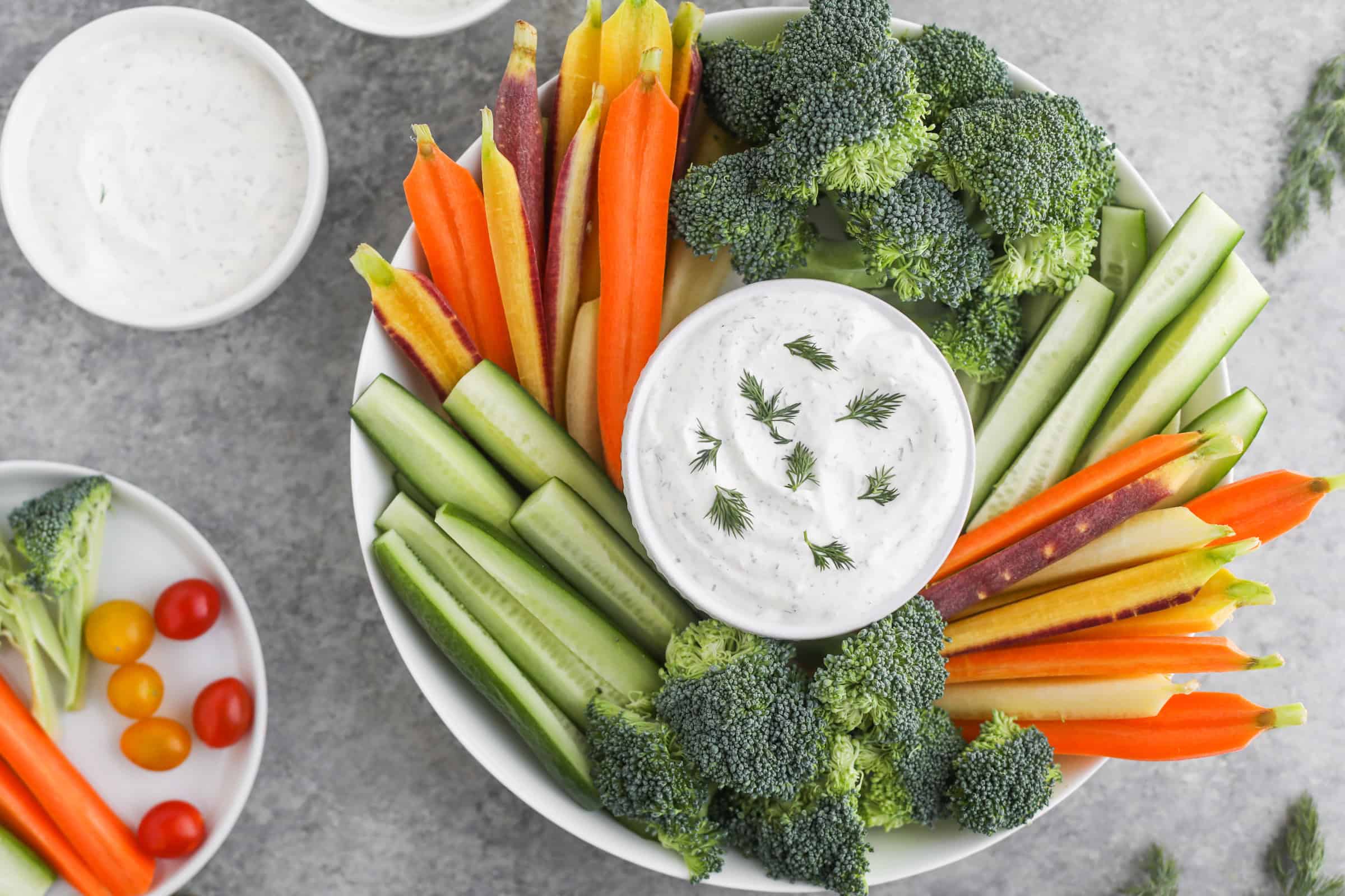 Easy Dill Dip Recipe (Ready in 5 Minutes) - Delish Knowledge