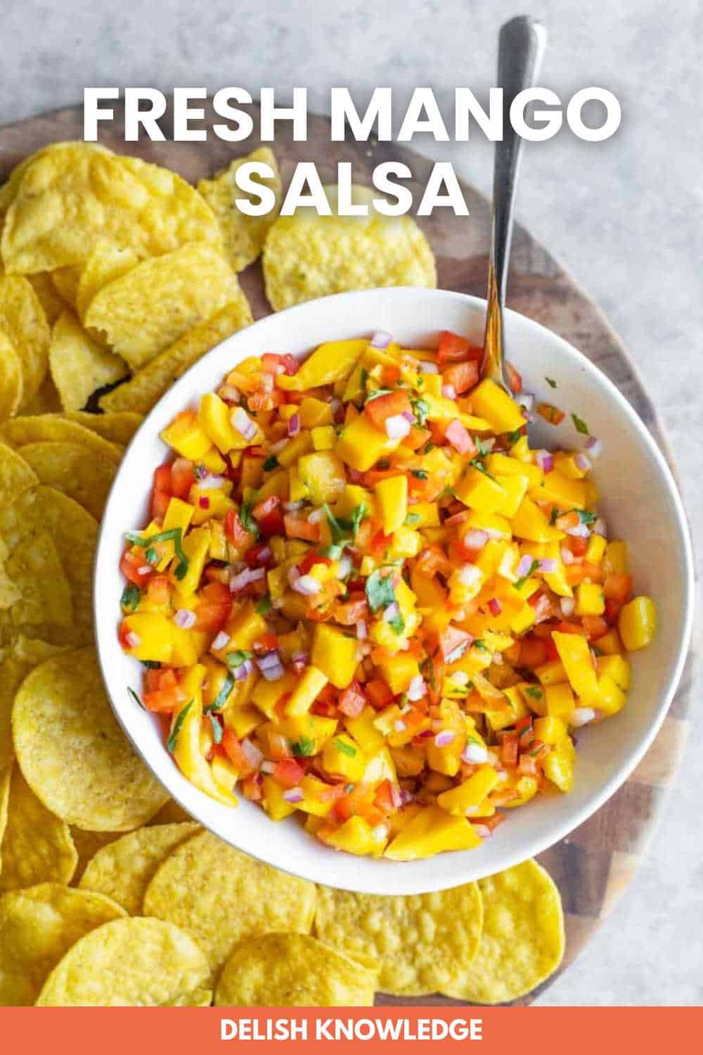 Fresh Mango Salsa Recipe - Delish Knowledge