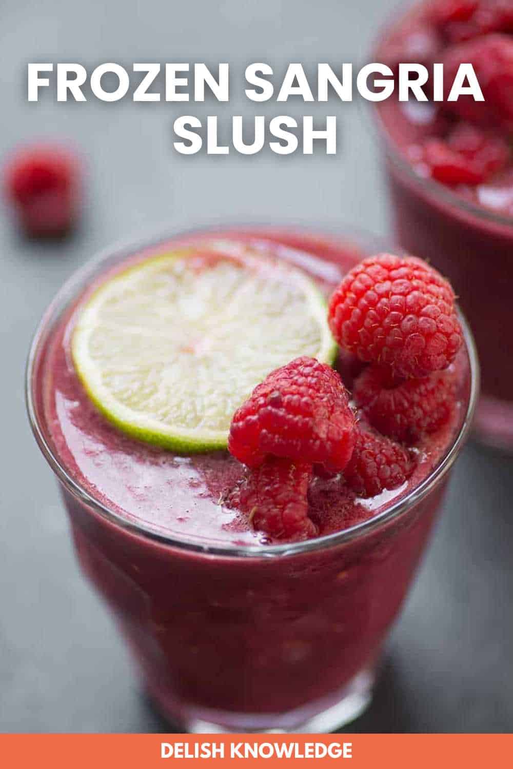Frozen Sangria Slush + Video - Delish Knowledge