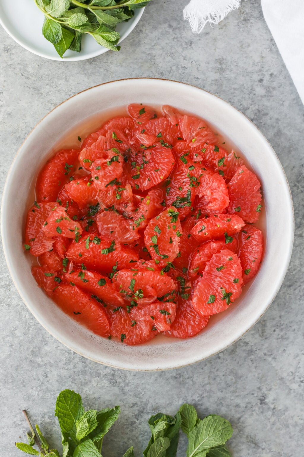 Refreshing Grapefruit Salad with Mint