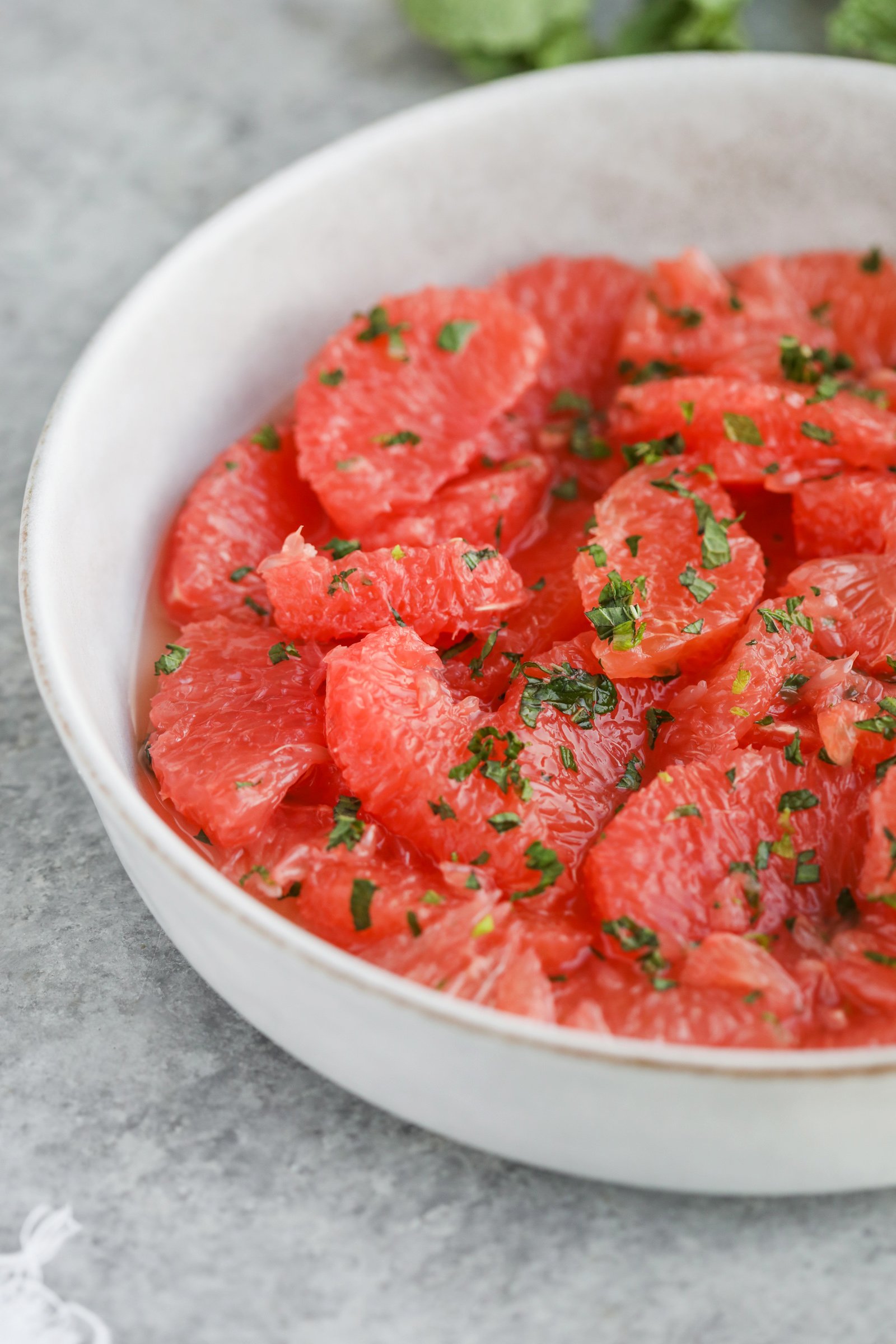 Refreshing Grapefruit Salad with Mint