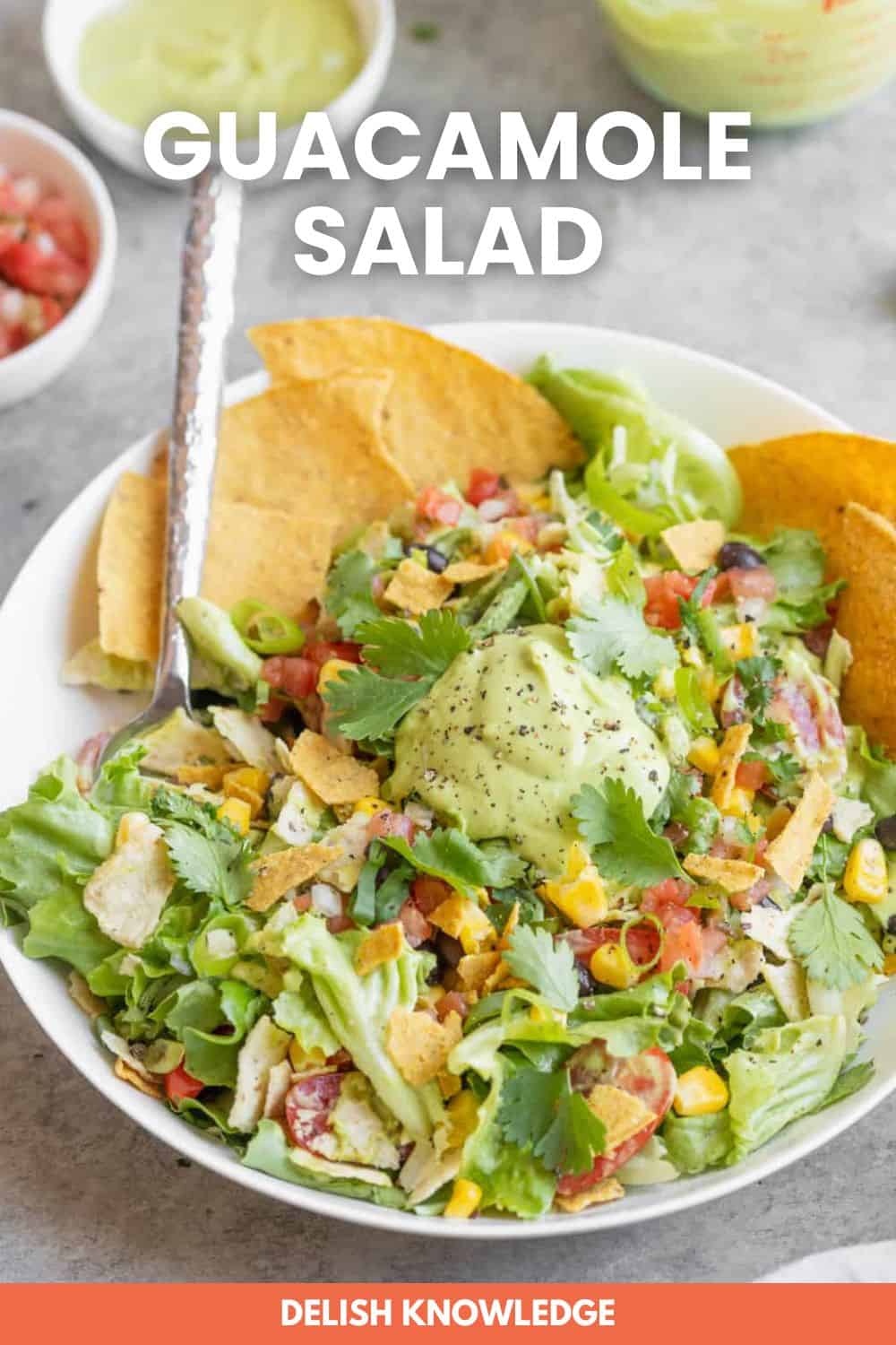 Guacamole Salad - Delish Knowledge