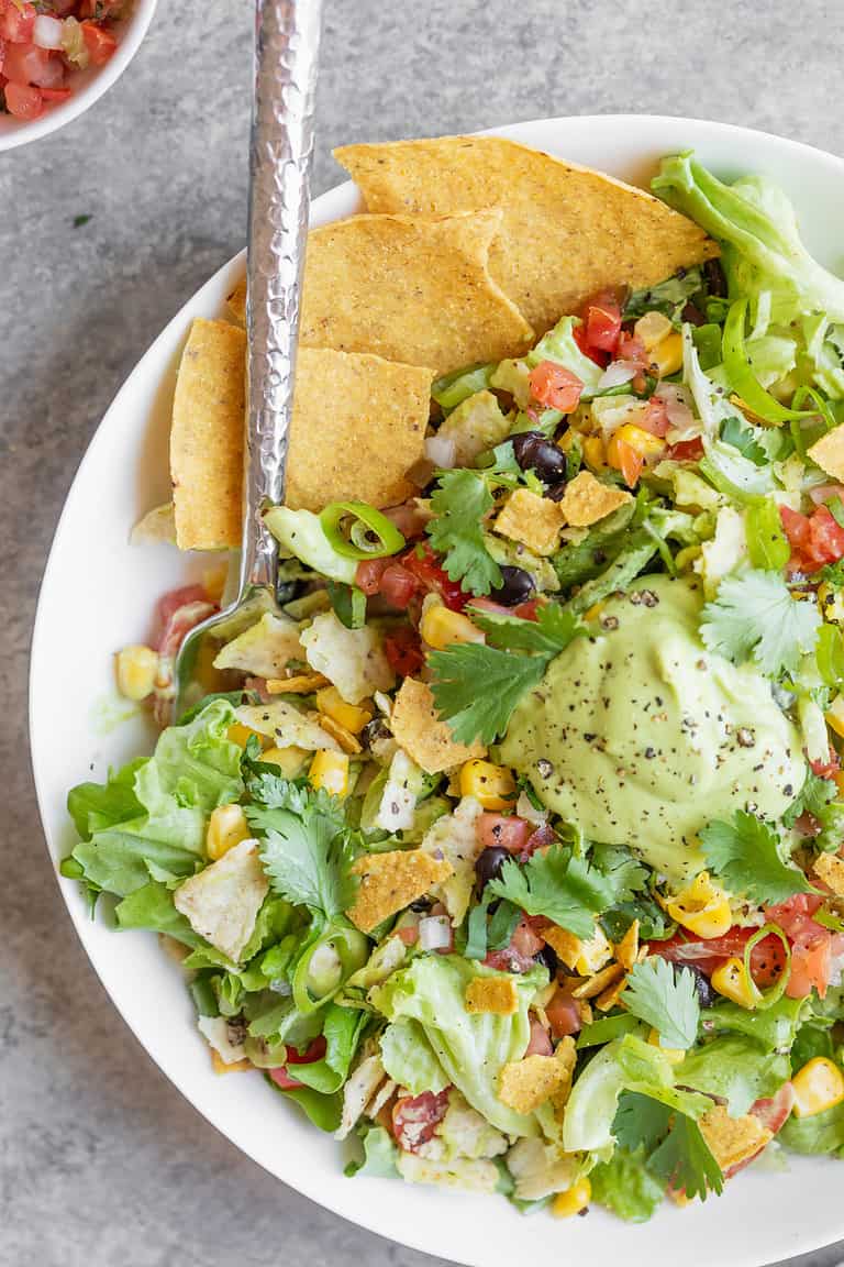 Guacamole Salad - Delish Knowledge