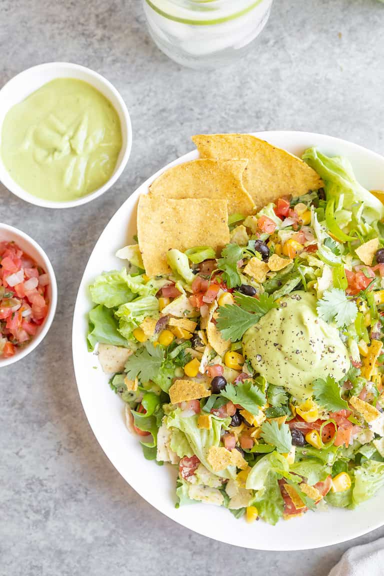 Guacamole Salad - Delish Knowledge