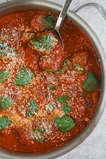 Impossible Meatballs - Delish Knowledge