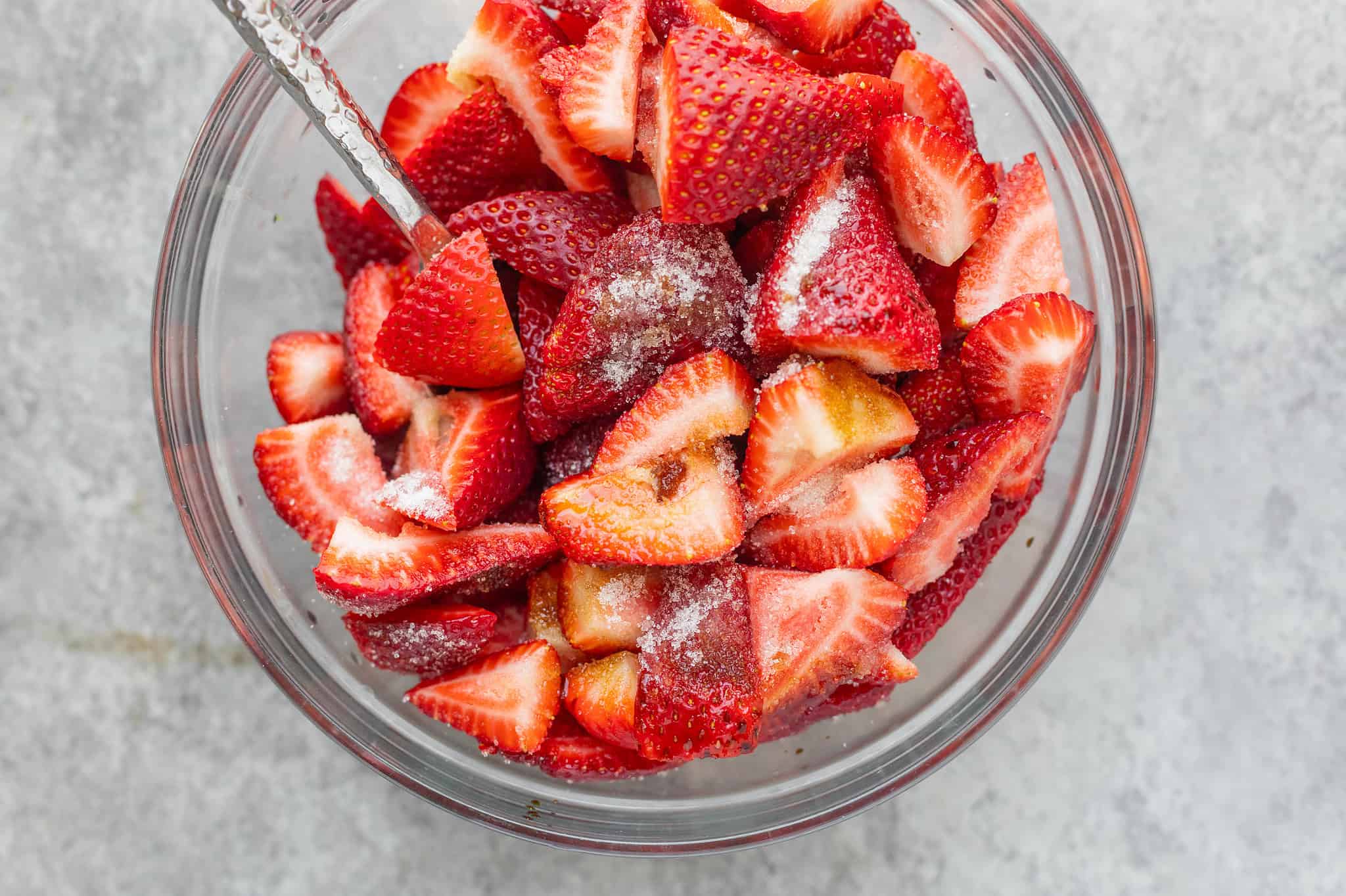 Macerated Strawberries - Delish Knowledge