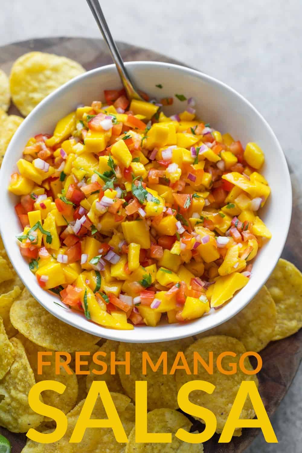 Fresh Mango Salsa Recipe - Delish Knowledge