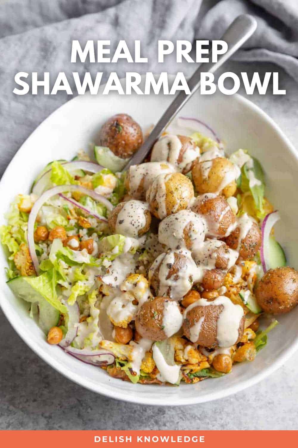 Meal Prep Shawarma Bowl - Delish Knowledge