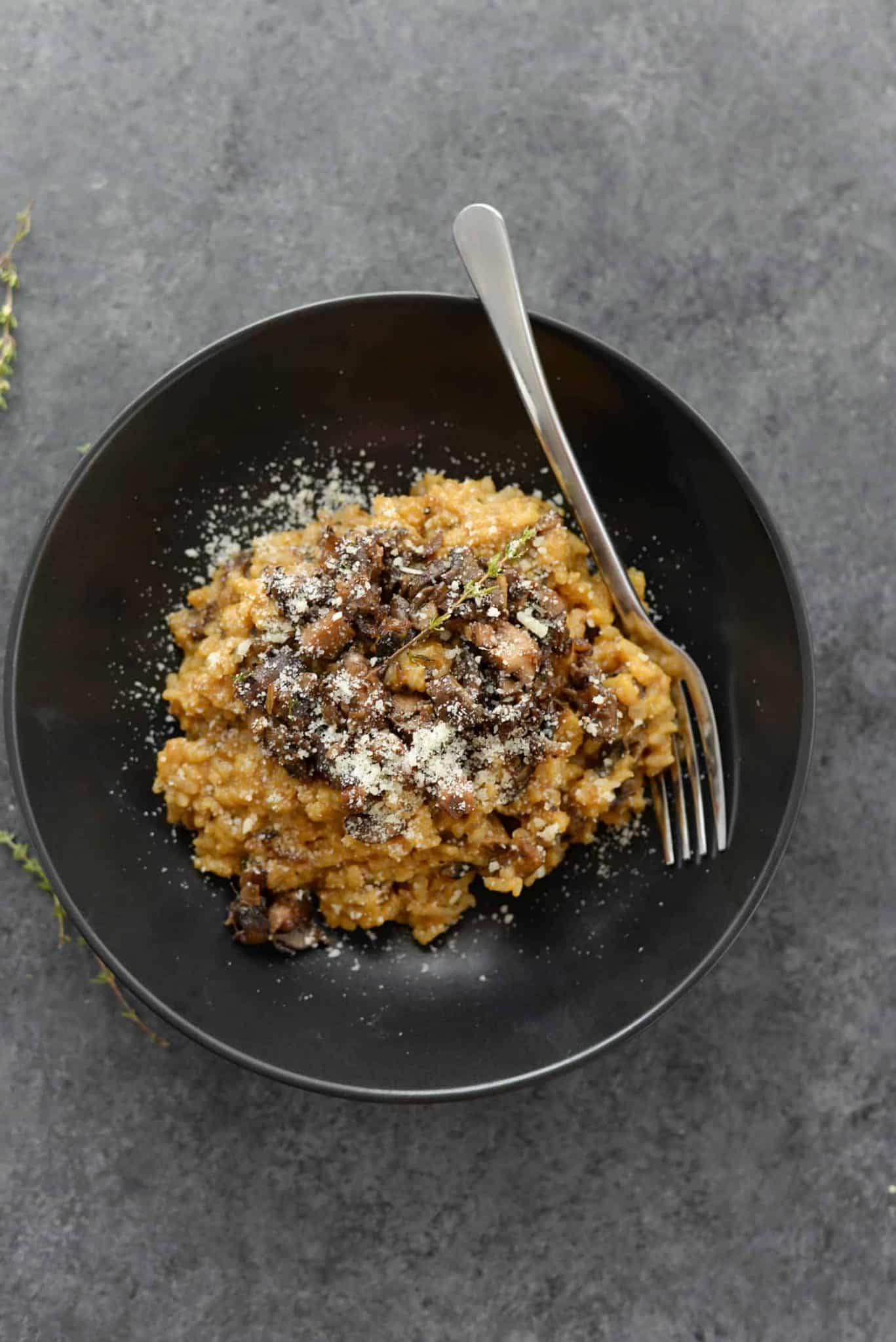 Wild Mushroom Risotto - Delish Knowledge