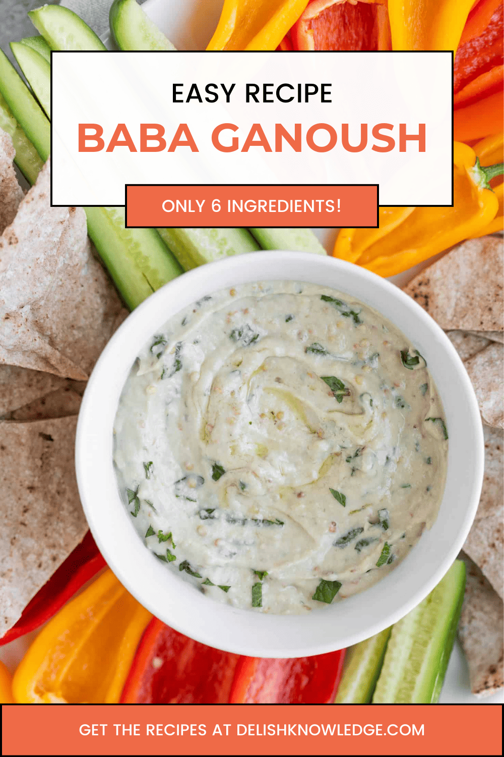 Easy Baba Ganoush Recipe - Delish Knowledge