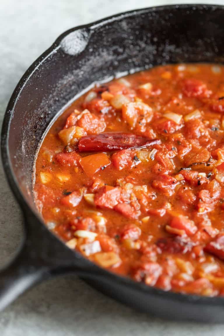 Salsa Roja (Made in the Blender!) - Delish Knowledge