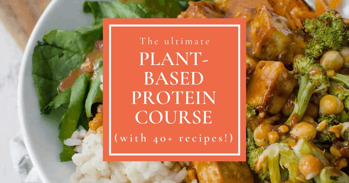 Free Plant-Based Protein Course (with 40+ recipes) - Delish Knowledge
