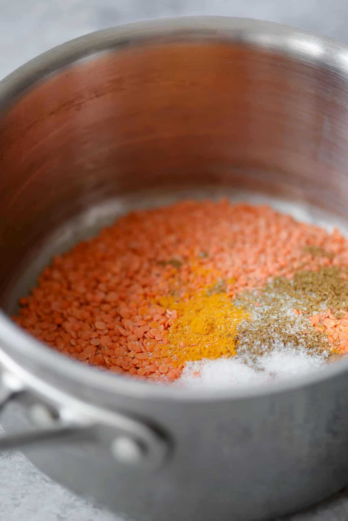 Spicy Red Lentils and Rice Recipe - Delish Knowledge
