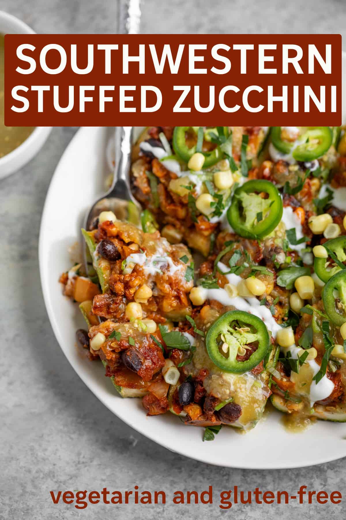 Southwestern Stuffed Zucchini - Delish Knowledge