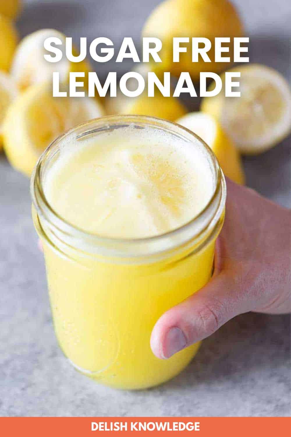 Sugar Free Lemonade (Naturally Sweetened!)