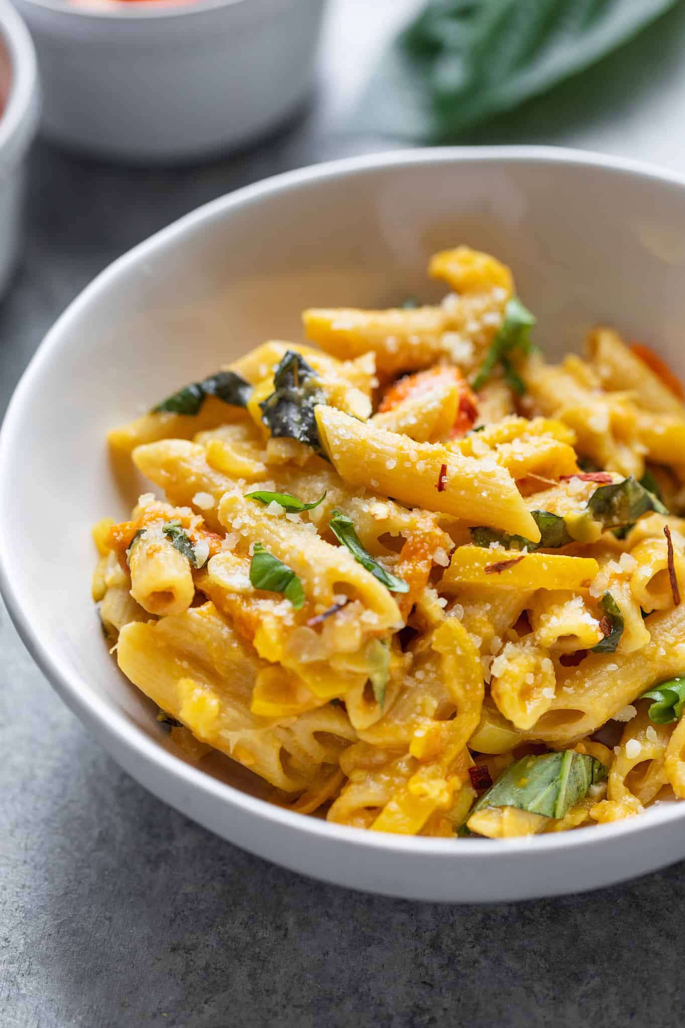 Sun Gold Tomato Pasta with Summer Squash - Delish Knowledge
