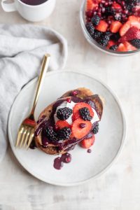 Simple Triple Berry Syrup Recipe (made with frozen berries!) - Delish ...