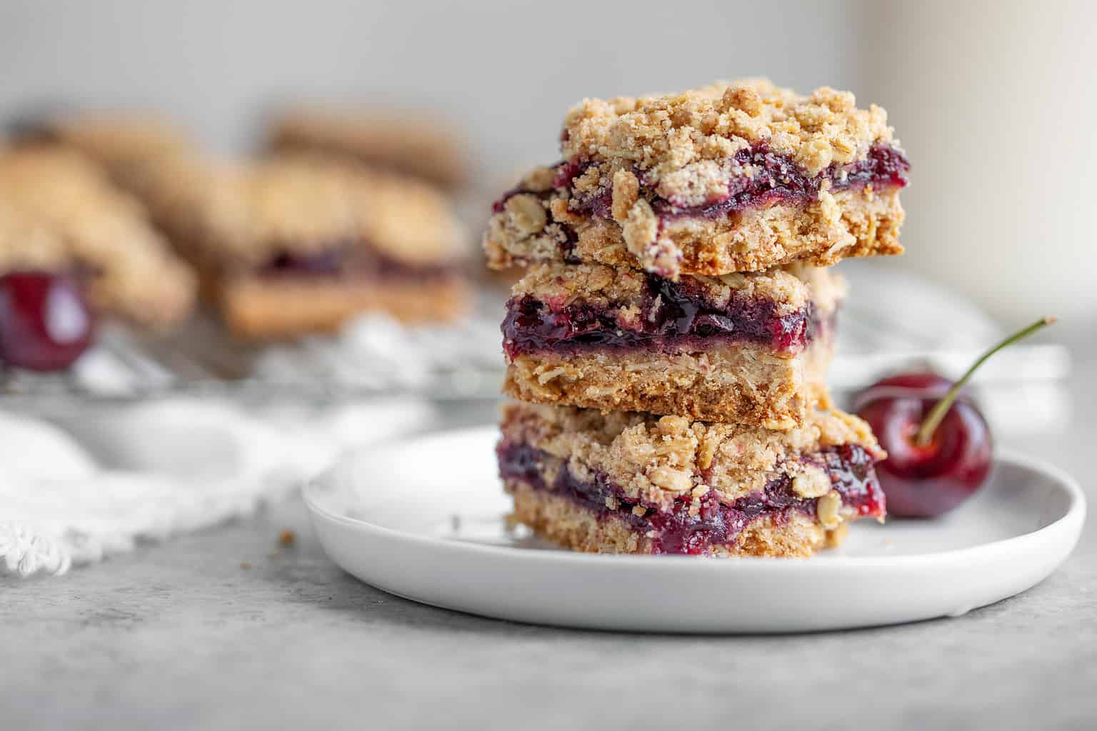 Cherry Bars - Delish Knowledge