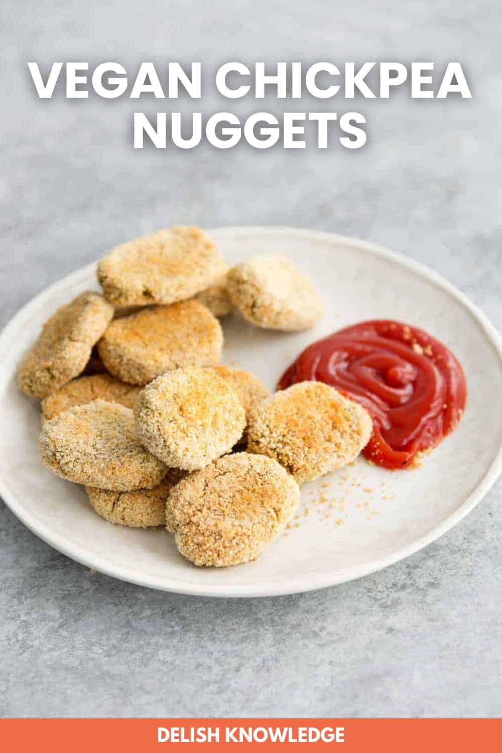Vegan Chickpea Nuggets - Delish Knowledge