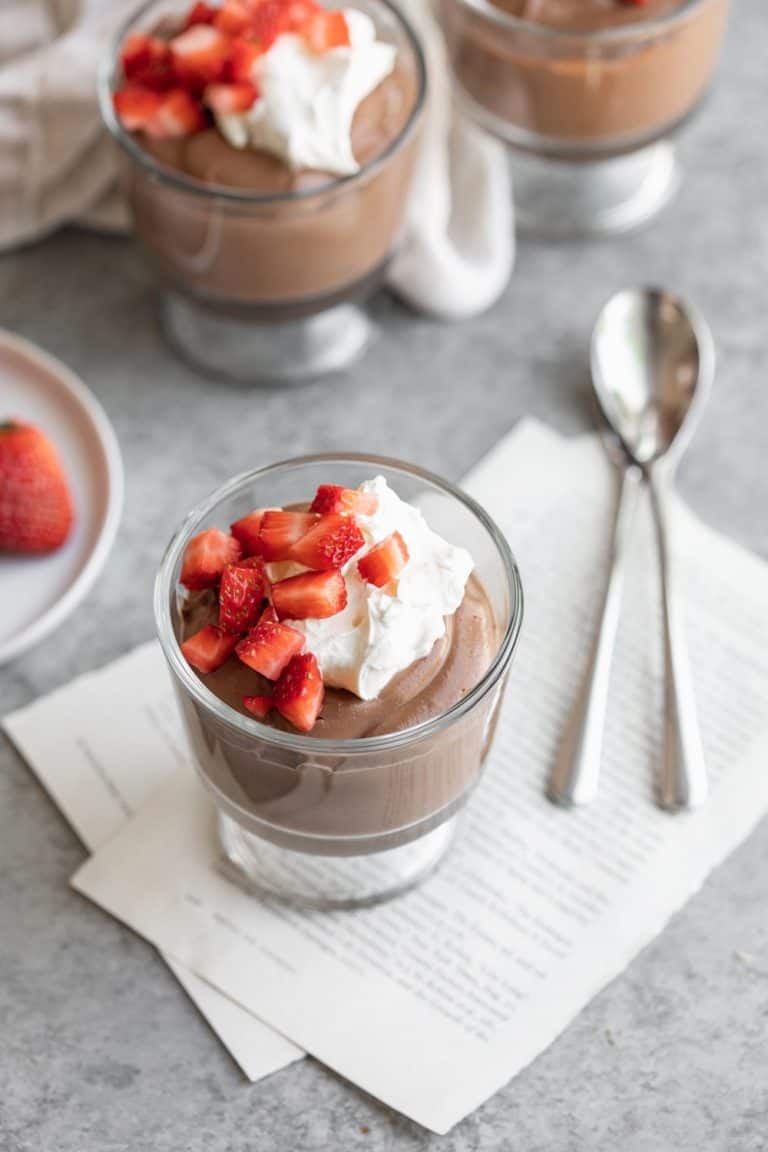 Chocolate Vegan Pudding - Delish Knowledge