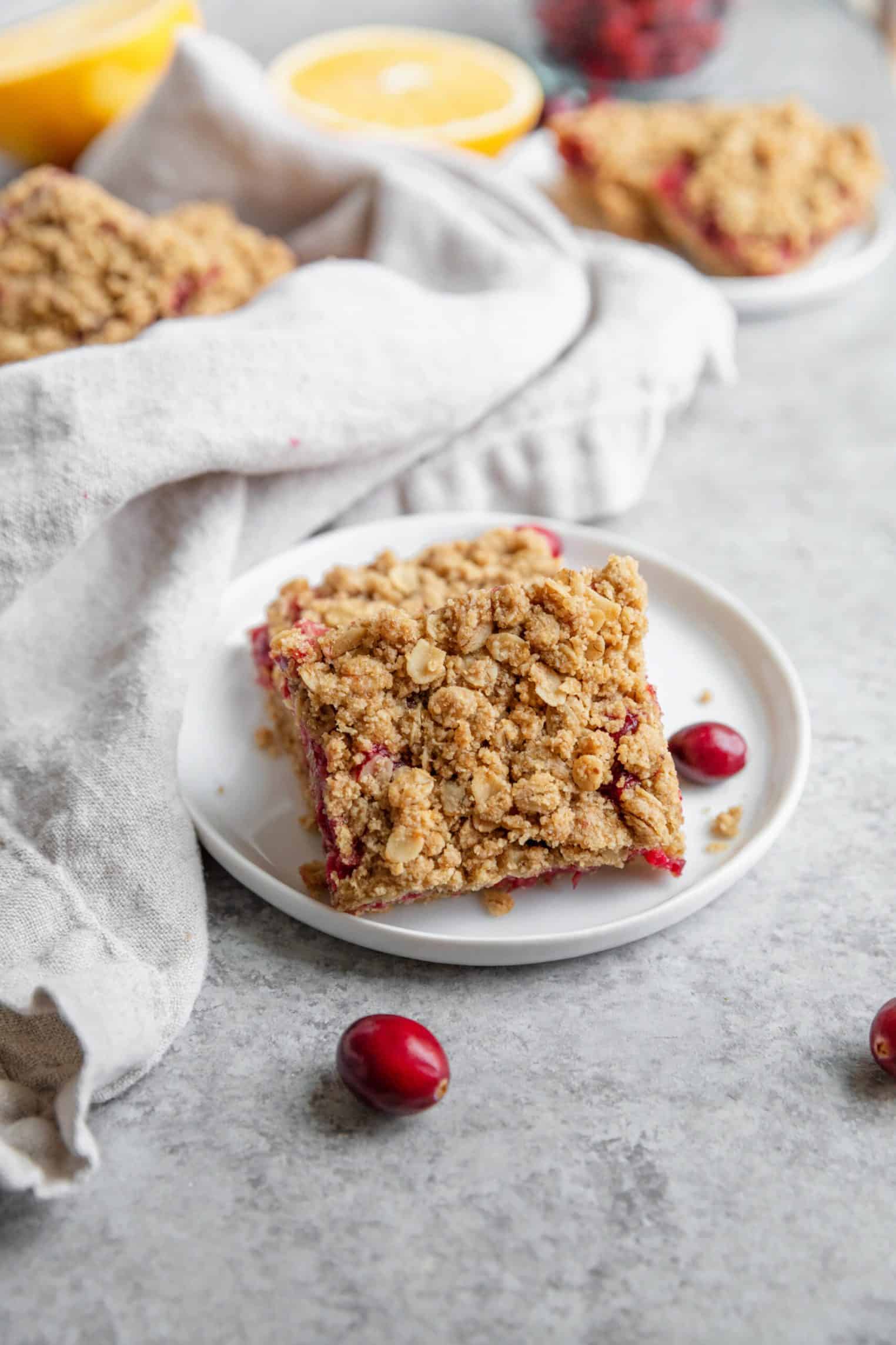 Fresh Cranberry Bars - Delish Knowledge