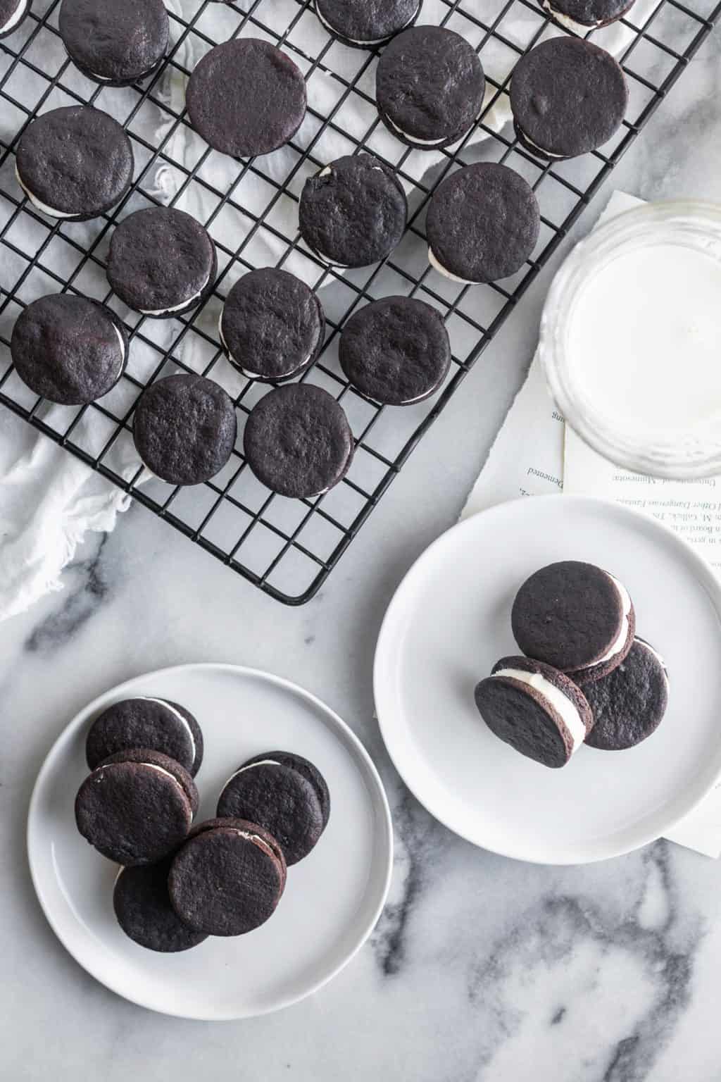 Homemade Oreo Cookies Recipe - Delish Knowledge