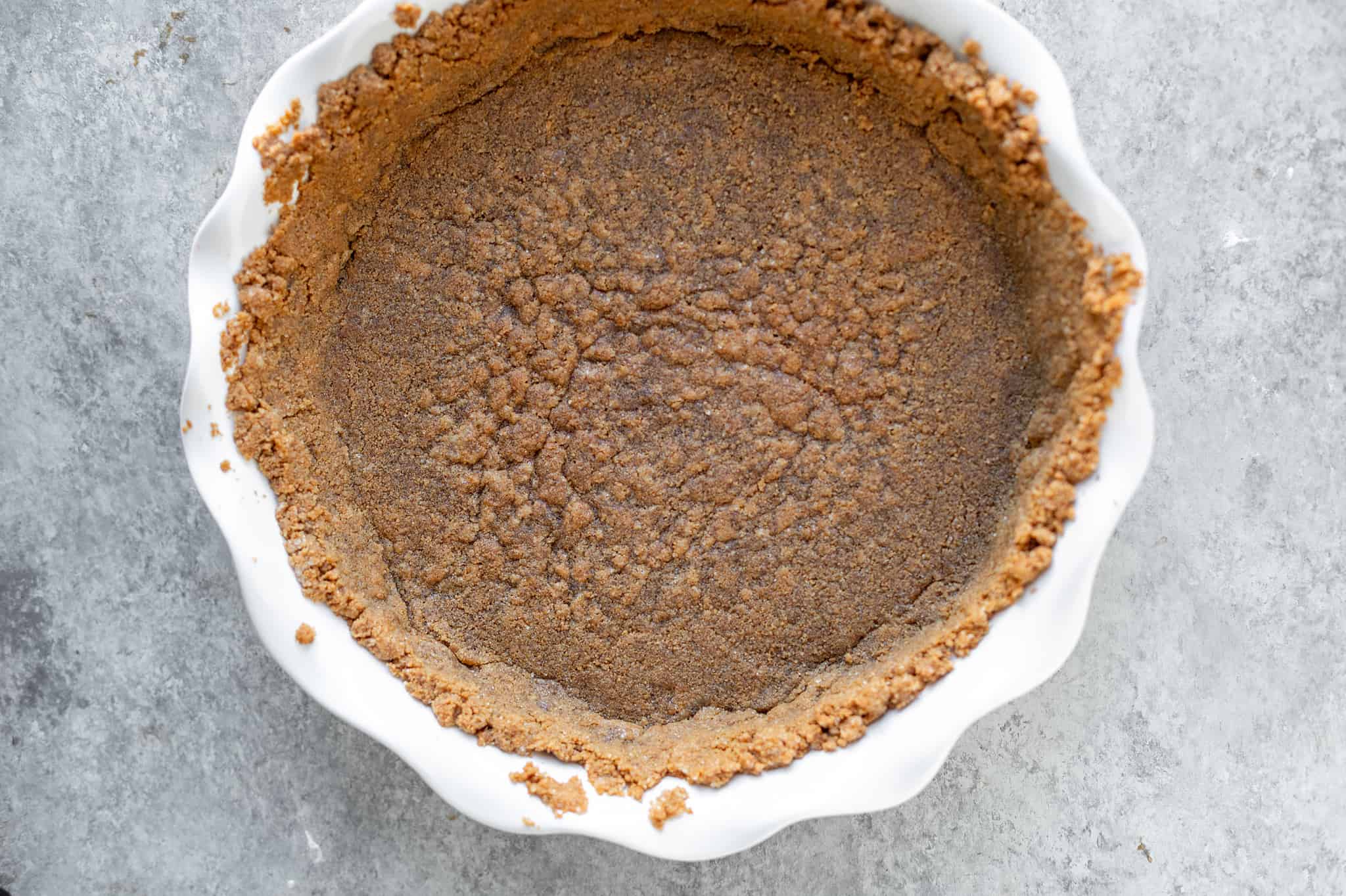 Vegan Pumpkin Pie with Graham Cracker Crust - Delish Knowledge