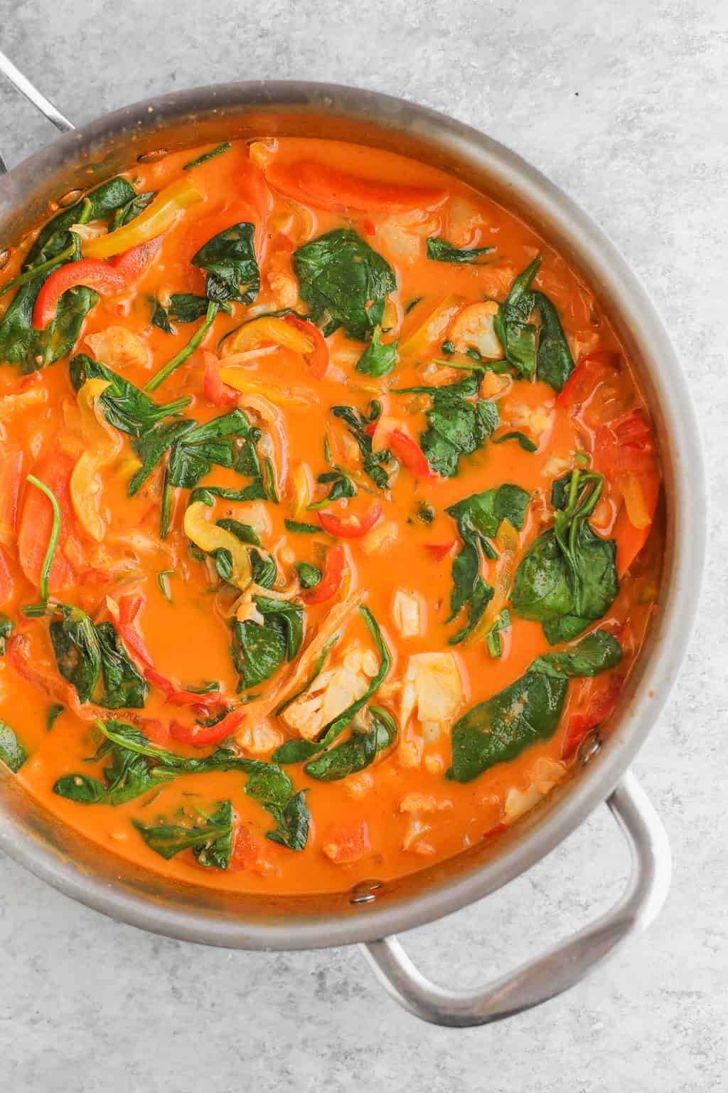 Thai Red Vegetable Curry - Delish Knowledge