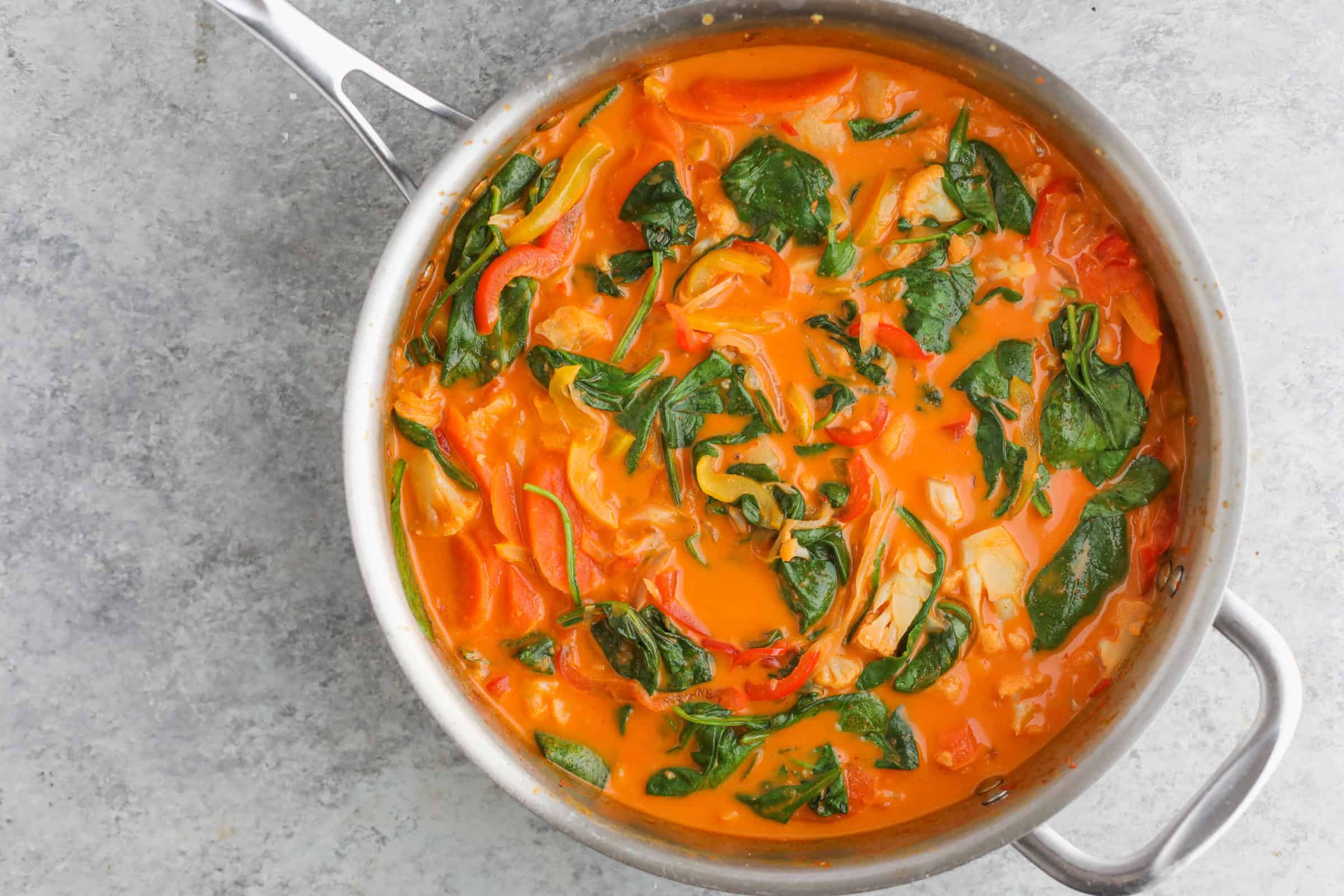Thai Red Vegetable Curry - Delish Knowledge