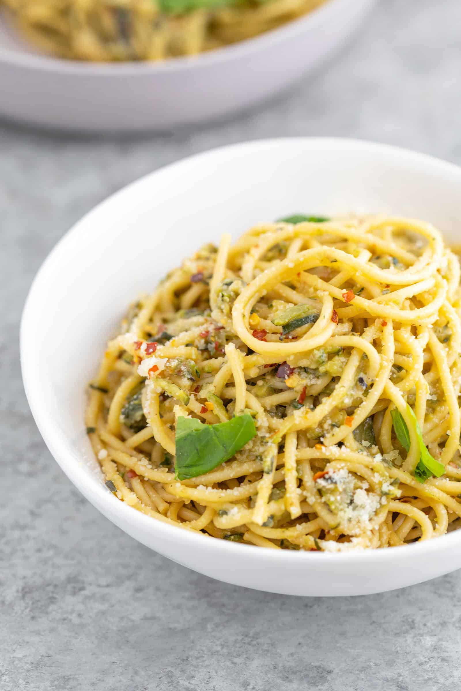 Zucchini Pasta - Delish Knowledge