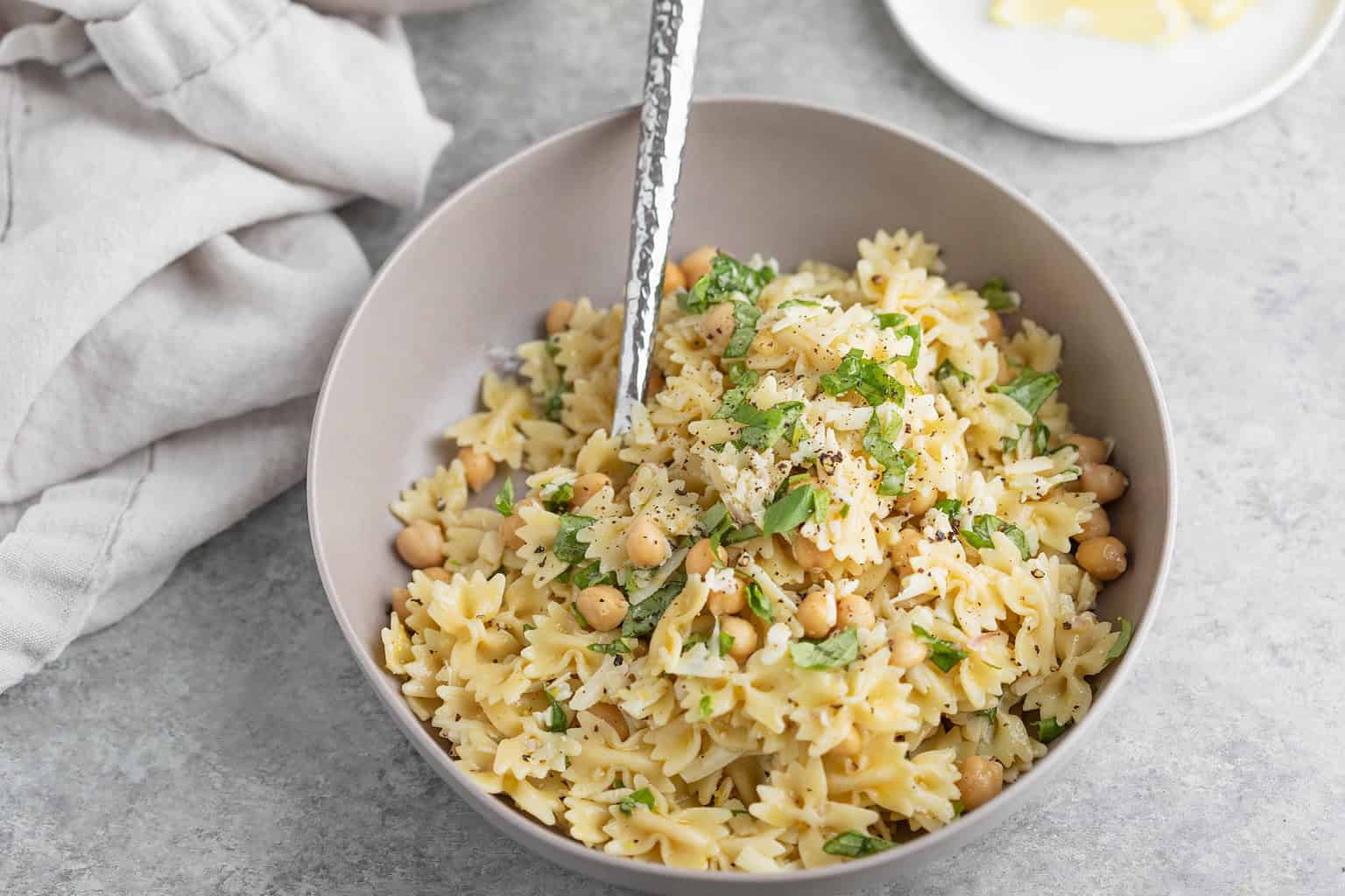 Lemon Pasta Salad - Delish Knowledge