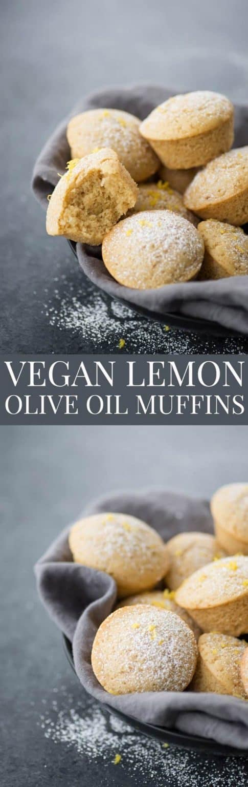Lemon Olive Oil Muffins + Video - Delish Knowledge
