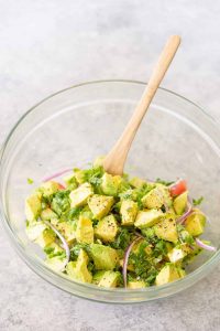 Mexican Avocado Salad - Delish Knowledge
