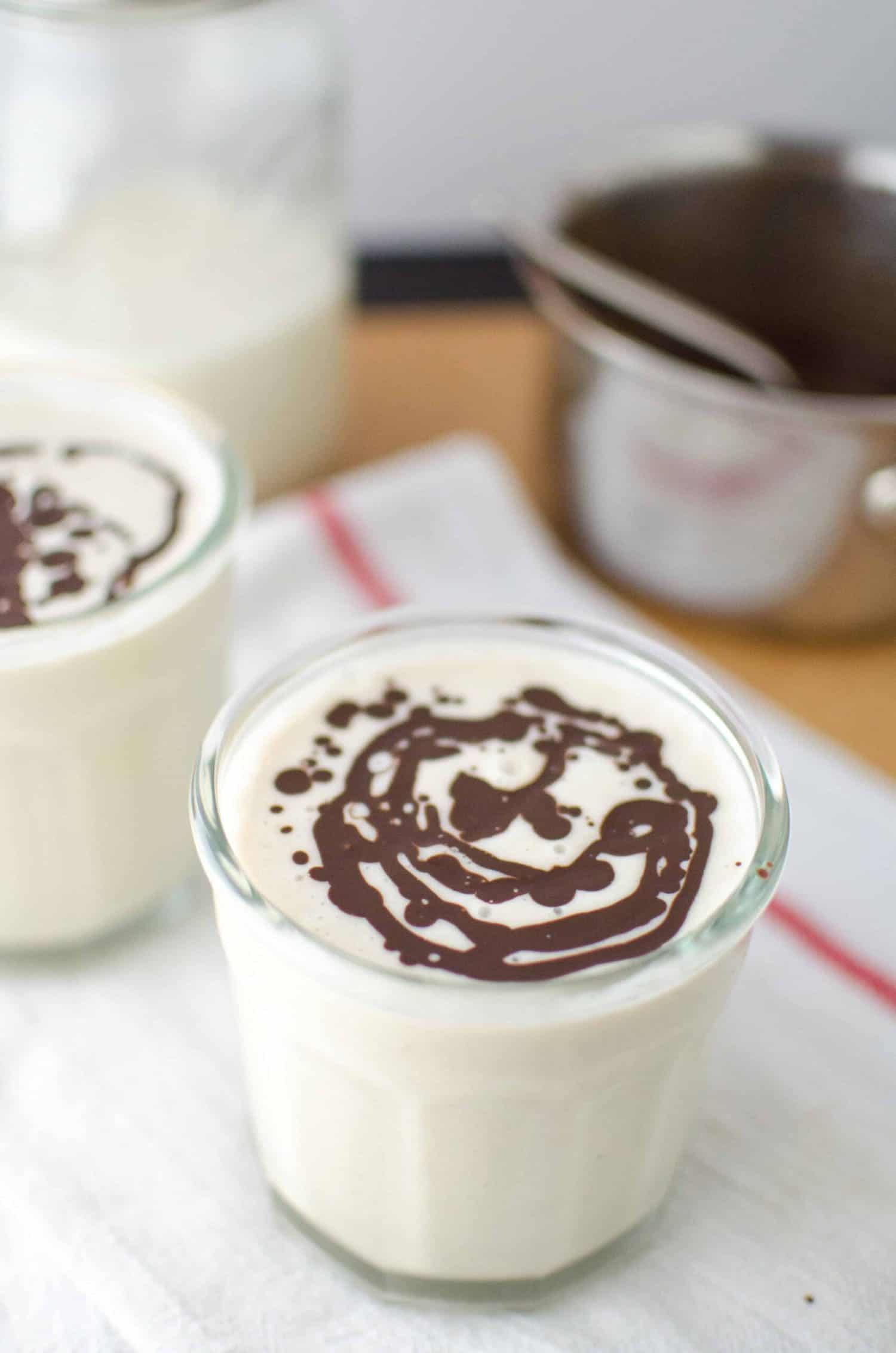 Vegan Milkshake with Shell Topping - Delish Knowledge