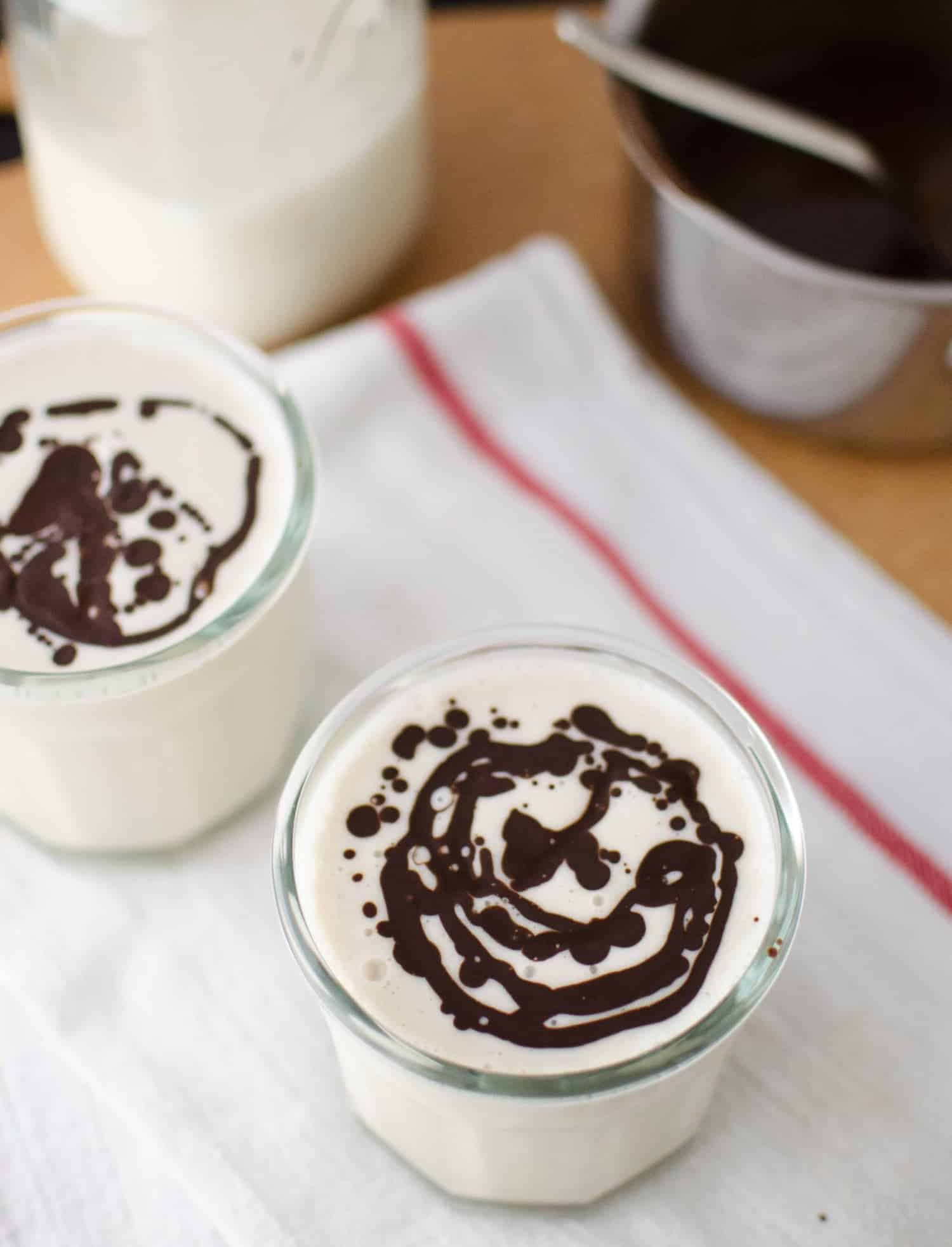 Vegan Milkshake with Shell Topping - Delish Knowledge
