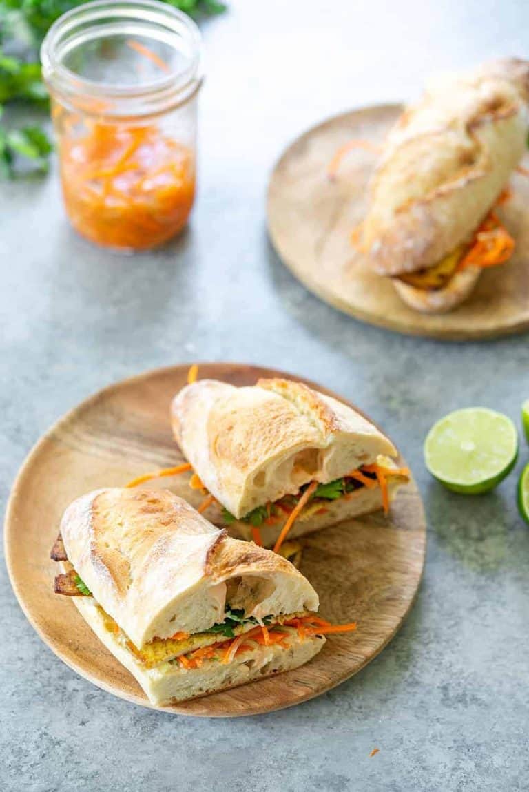The Vegan Banh Mi - Delish Knowledge
